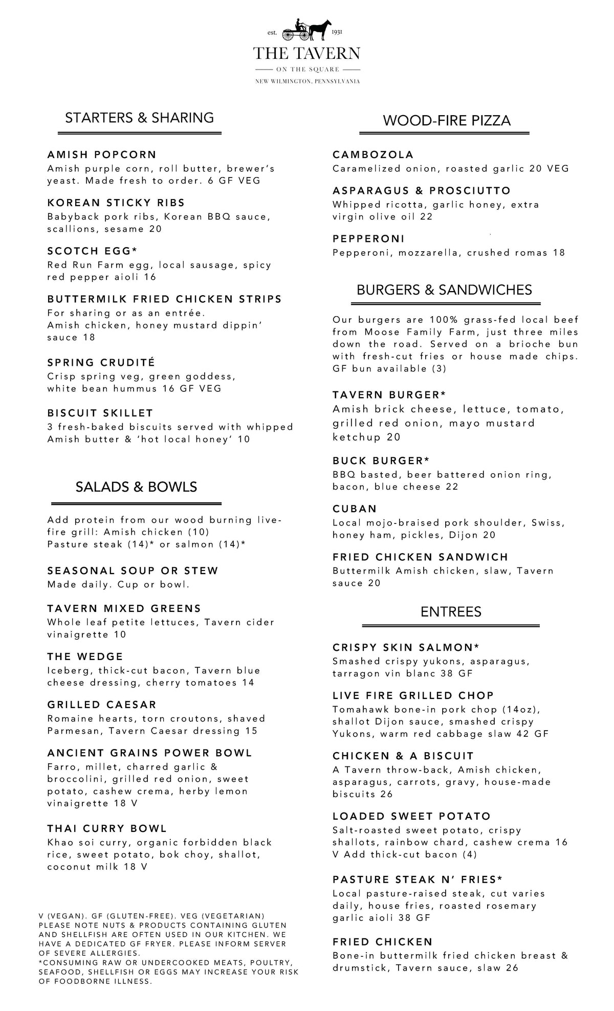 About – The Tavern on the Square